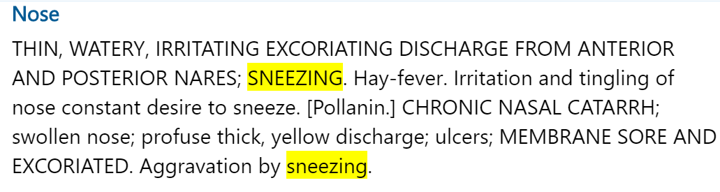 Case of Recurrent Coryza was relieved with Homeopathy – Hompath
