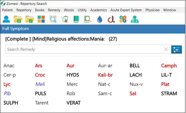 Melilotus – Religious Mania in Homeopathic Remedy – Hompath